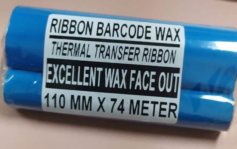 RIBBON BARCODE 110MM X 74MM