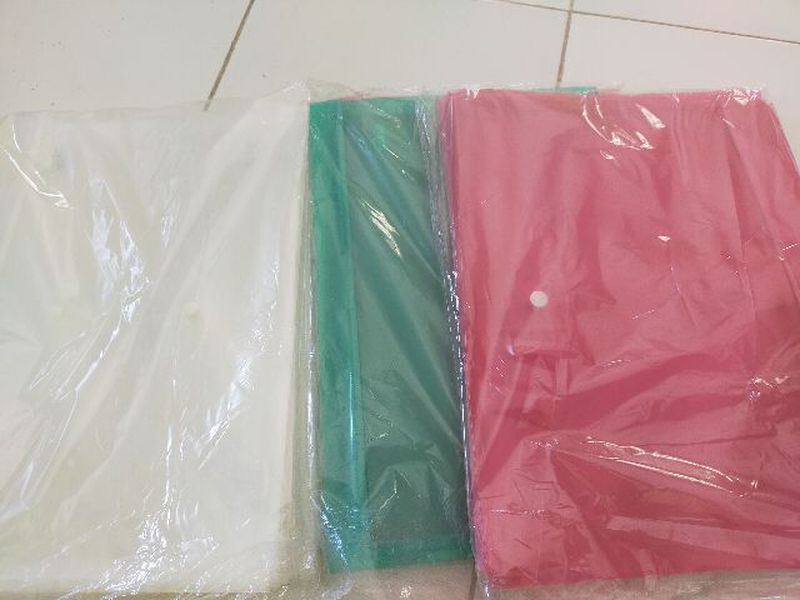 map plastik kancing folio