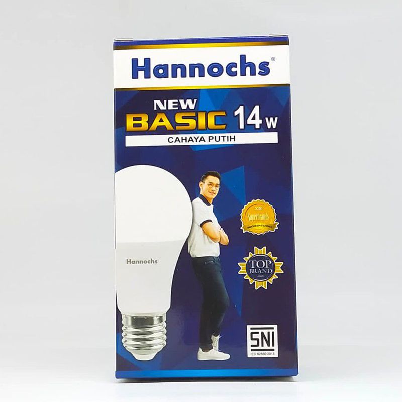 Lampu LED Bulb New Basic 14W - Putih