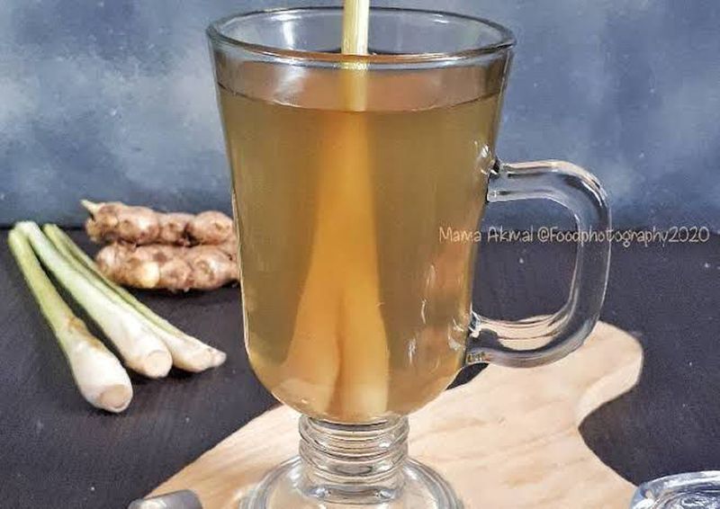 Wedang jahe sereh hangat