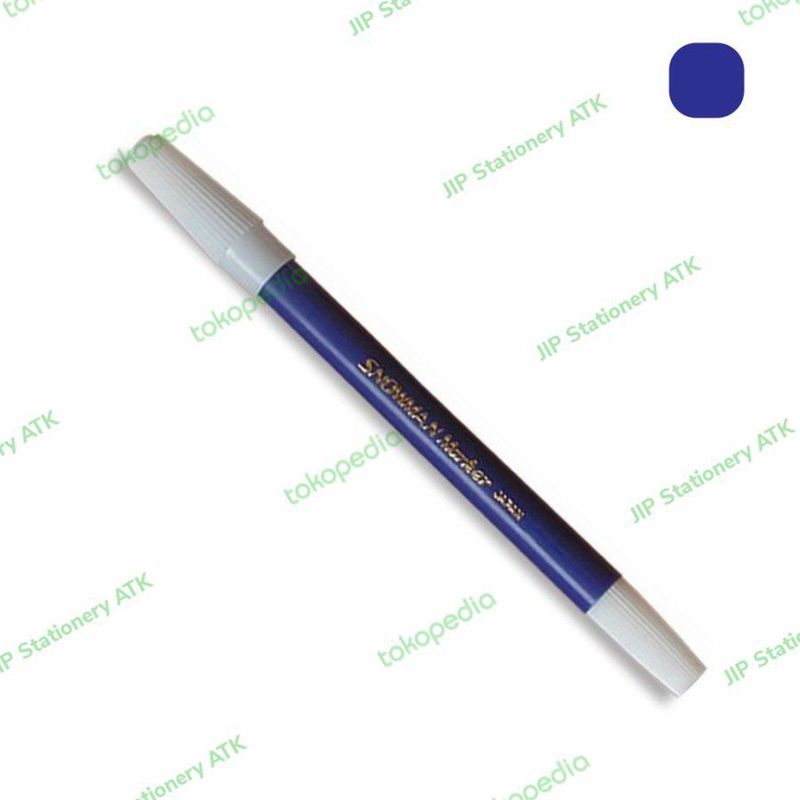 Spidol Kecil Snowman Biru