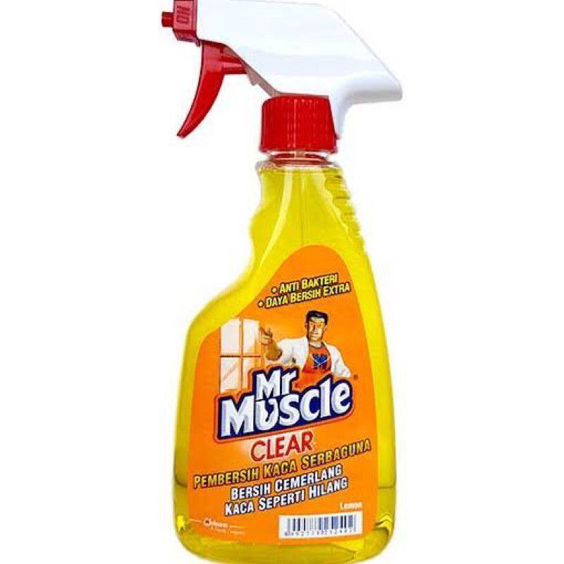 MR MUSCLE PEMBERSIH KACA CLEAR PUMP 375 ML