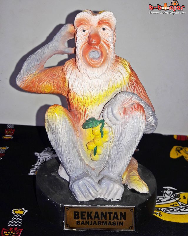 Miniatur Maskot Bekantan