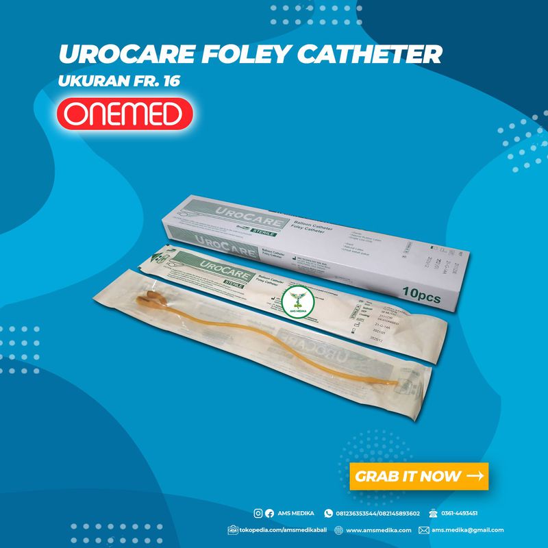Foley Catheter 2Way No 16 Onemed