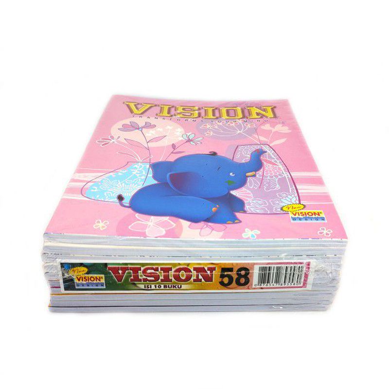 BUKU TULIS VISION ISI 58