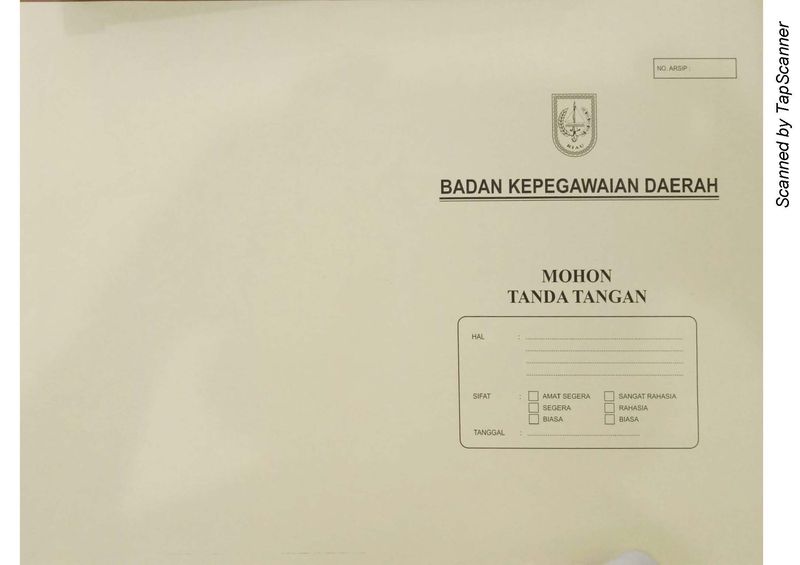 Map Mohon Tanda Tangan