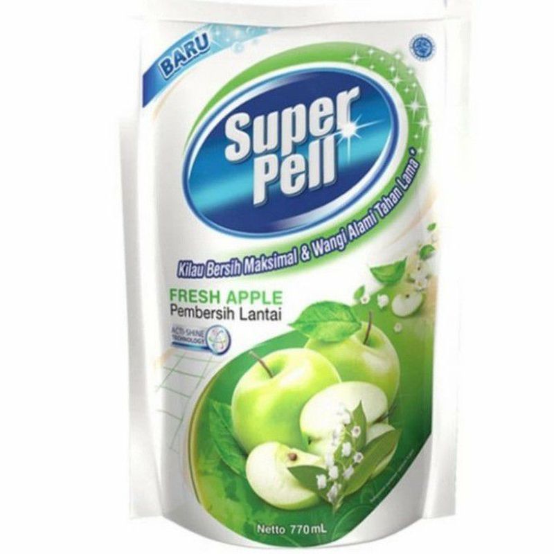 Cairan Pembersih Lantai Super Pell 770 mL