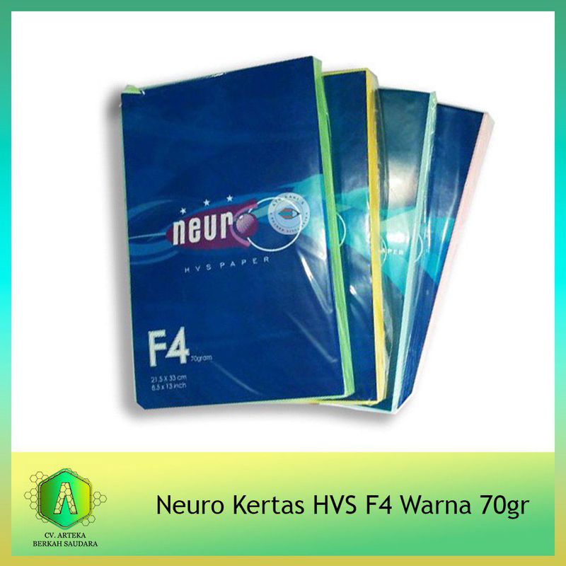 Neuro Kertas HVS F4 Warna 70gr