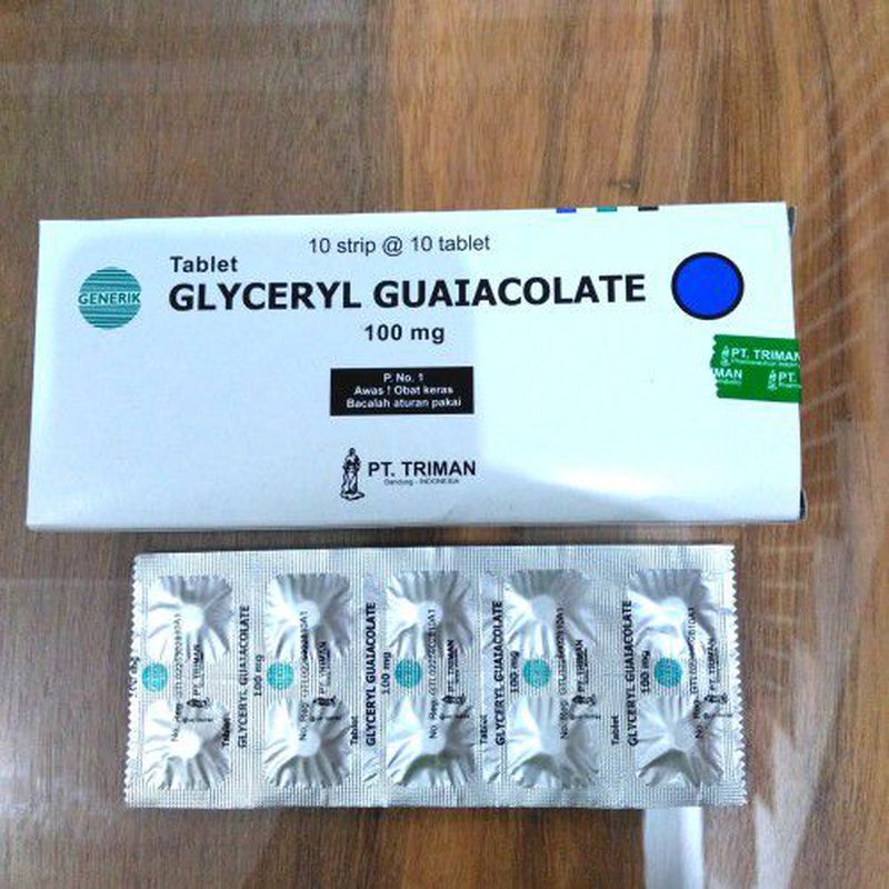 GLYCERYL GUAIACOLATE TAB