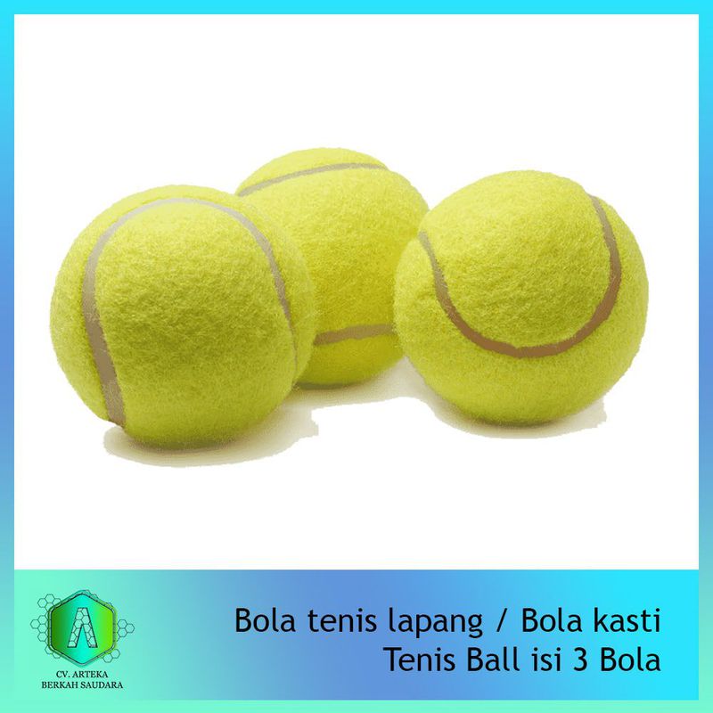Bola tenis lapang / Bola kasti / Tenis Ball isi 3 Bola