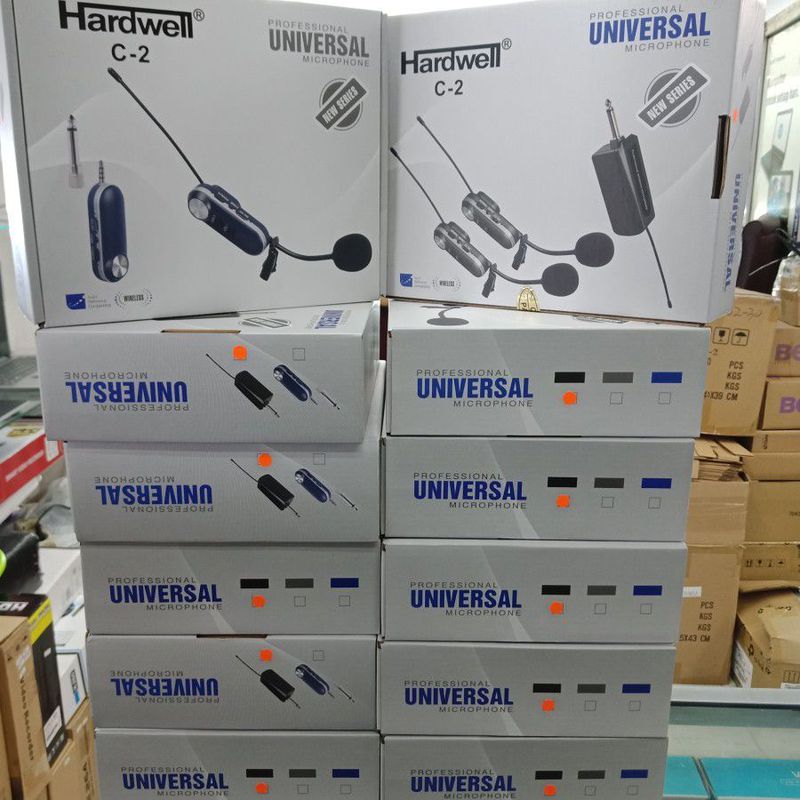 Clip On Mic Wireless Hardwell C2 Original