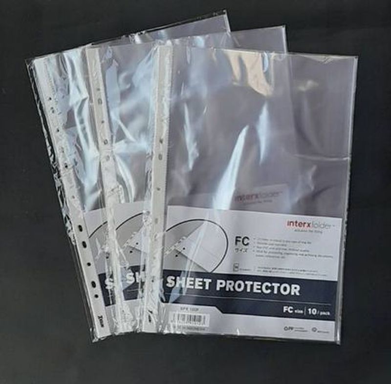 Sheet Protector F4 Inter X