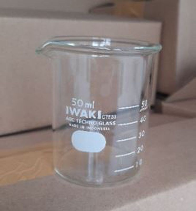 [1000BK50] Beaker Glass Low Form 50 mL