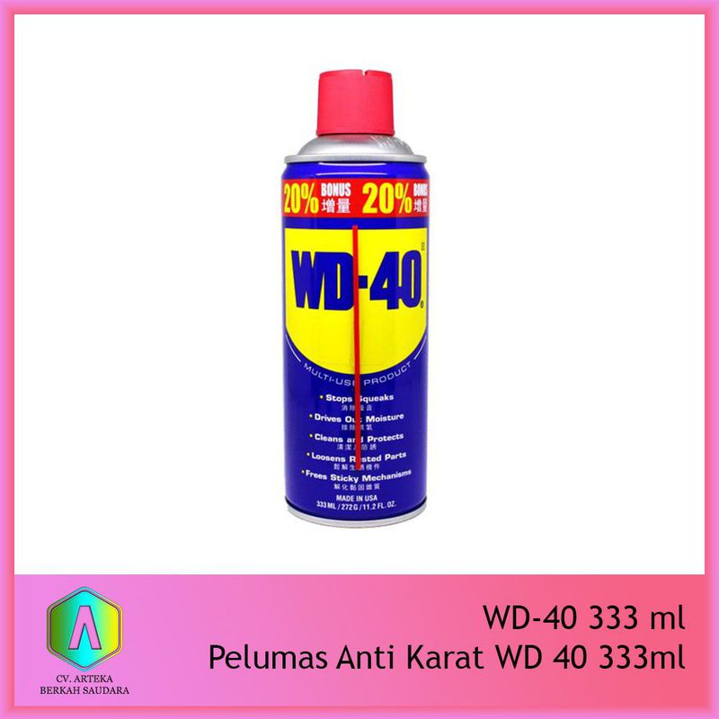 WD-40 333 ml Pelumas Anti Karat WD 40 333ml