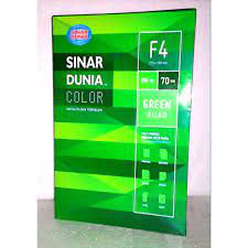 Kertas Hvs Folio Hijau