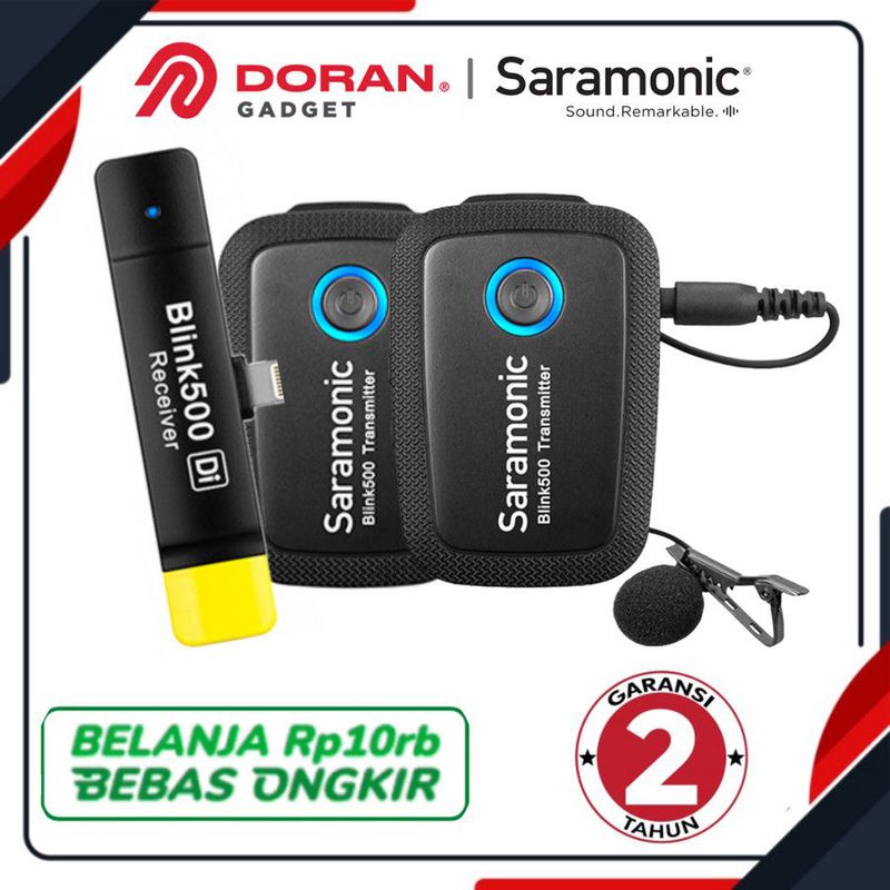 Saramonic Blink 500 B4 2 Person Wireless Omni Lavalier Microphone Ios