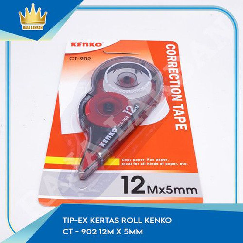 Correction Tape Tipe X Kertas Kenko CT-902 - 12 M x 5 mm