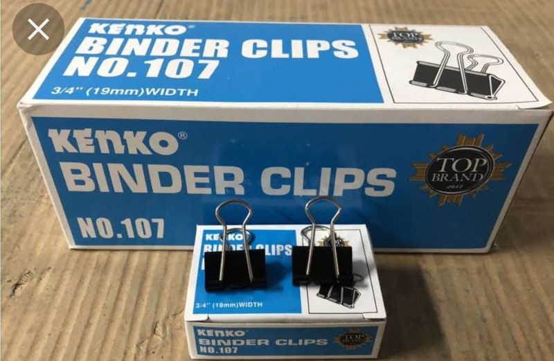 BINDER CLIPS 107