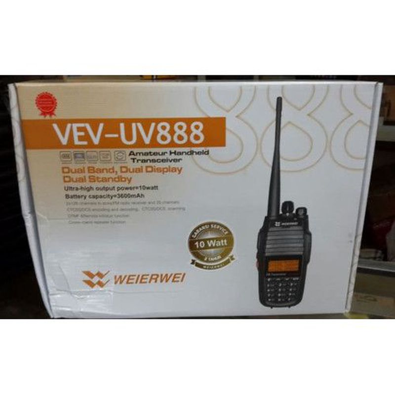 HT WEIERWEI VEV-UV888 Dual band uhf-vhf 10 watt