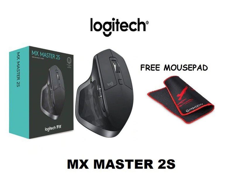 Logitech Mouse MX Master 2S Wireless & Bluetooth