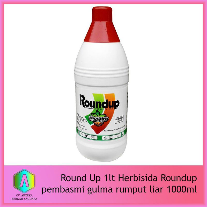 Round Up 1lt Herbisida Roundup pembasmi gulma rumput liar 1000ml