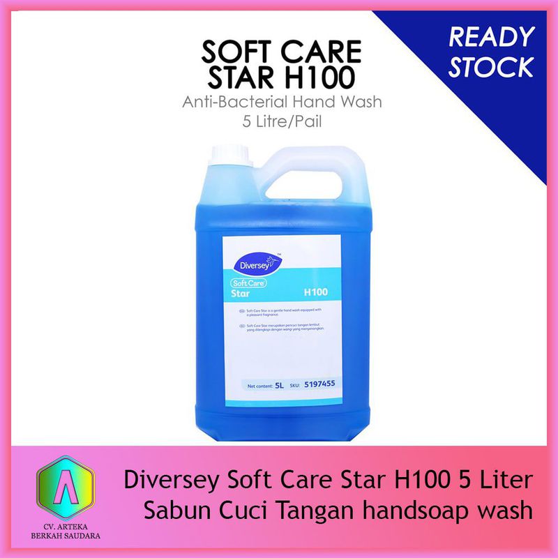 Diversey Soft Care Star H100 5 Liter - Sabun Cuci Tangan handsoap wash