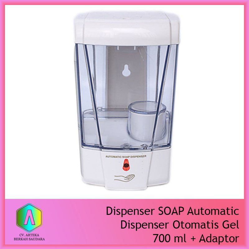 Dispenser SOAP Automatic / Dispenser Otomatis Gel 700 ml + Adaptor
