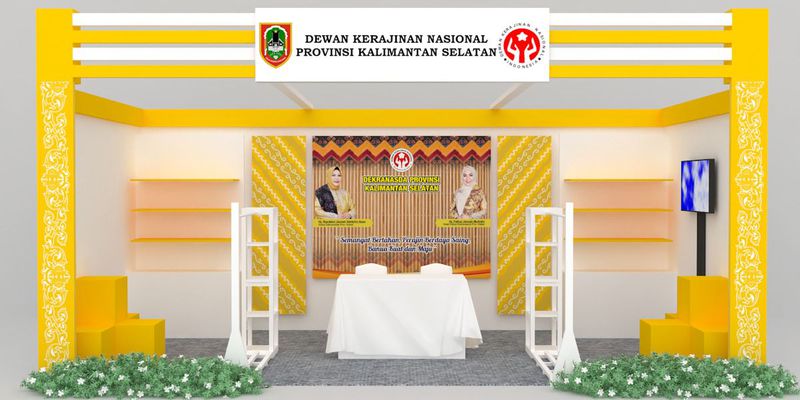 Jasa Display Stand Pameran MTQ Expo 3x3