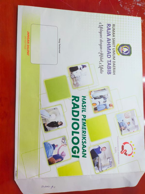 Cetak Amplop Radiologi Sedang 30 x 37 cm