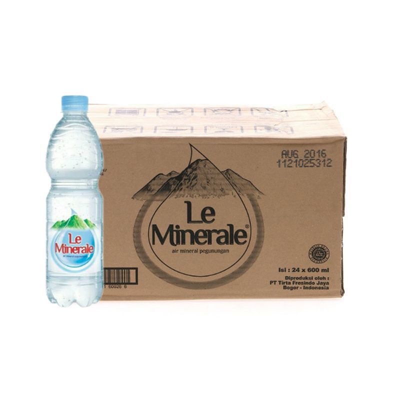 Air Mineral Le Minerale Botol 600 ml