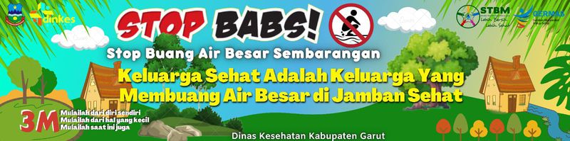 Spanduk Stop BABs uk. 4x1m