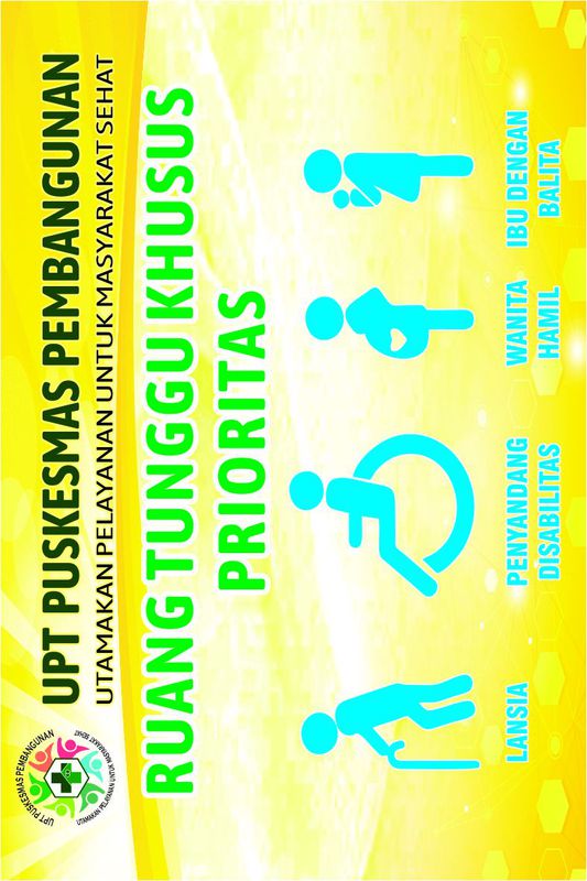 Sticker area prioritas Uk. 30x20cm