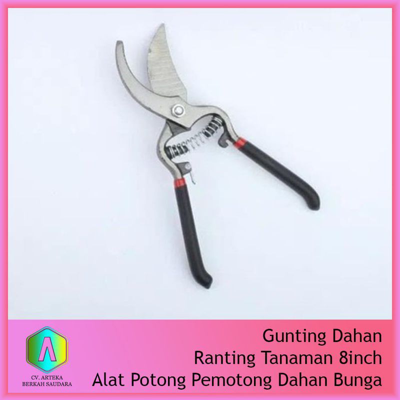 Gunting Dahan - Ranting Tanaman 8inch - Alat Potong Pemotong Dahan Bunga