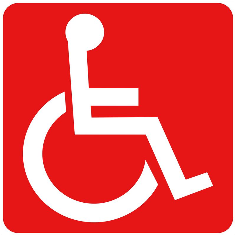 Sticker area prioritas Uk. 40x40cm