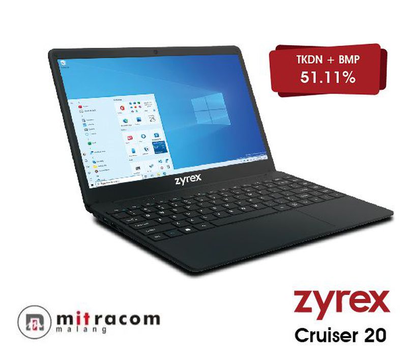 Zyrex Cruiser 20 I3S Laptop Core i3 (TKDN)