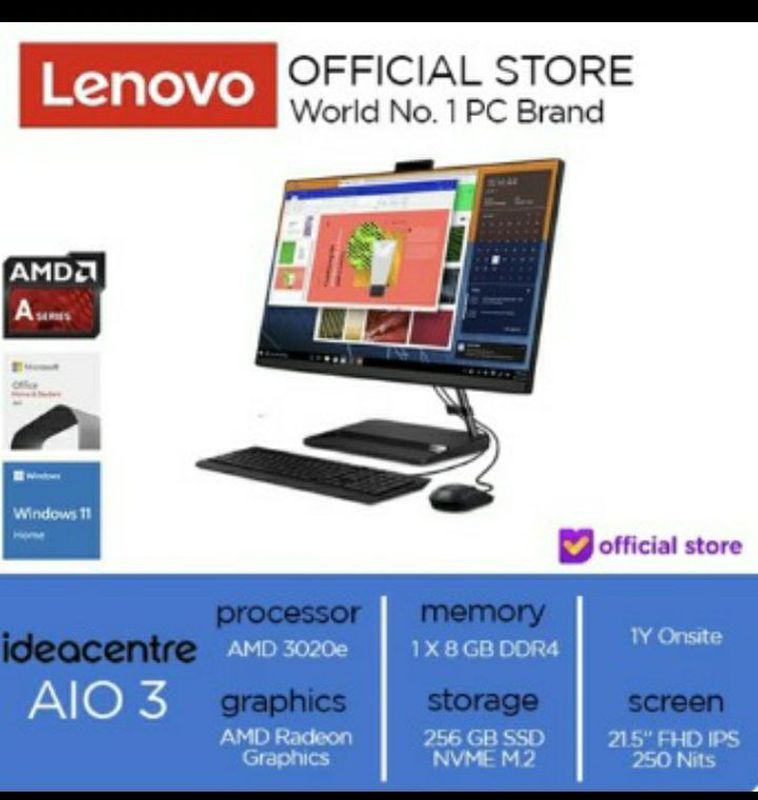 PC Lenovo AIO 3