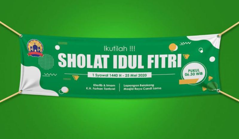 Cetak Spanduk Bahan Standar Ukuran 470x80cm Highress