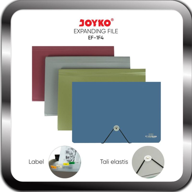 Expanding File Map Harmonika - JK- EF-1F4