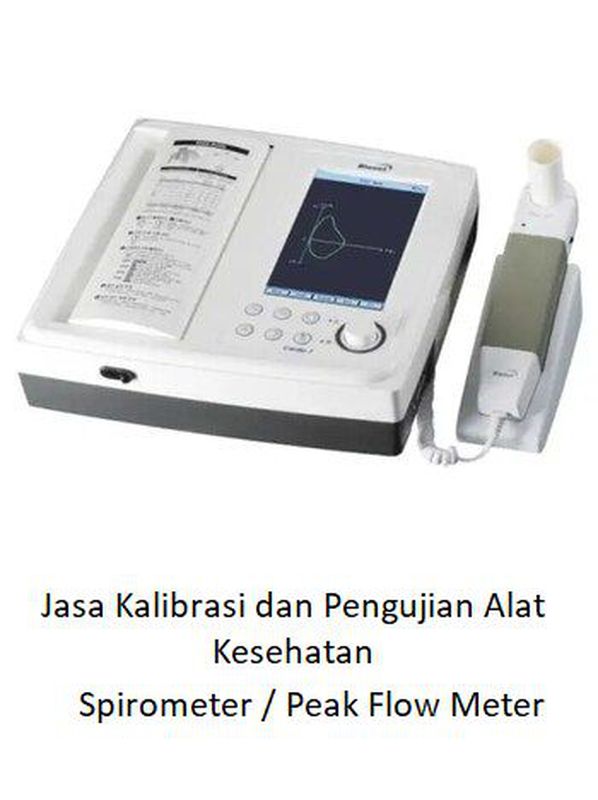 Jasa Kalibrasi dan Pengujian Alat Kesehatan Spirometer