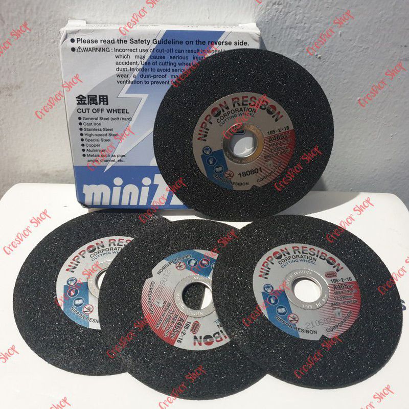 Mata Gerinda Potong besi 4 inch NIPPON RESIBON WD MOLLAR TESON - NIPPON ...