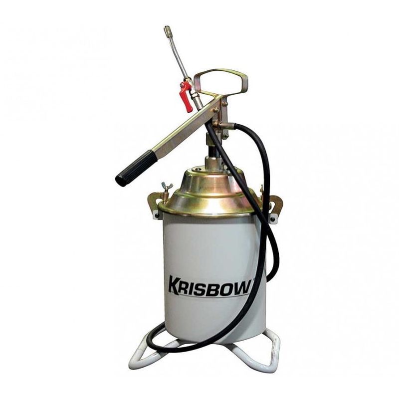 Manual grease dispenser