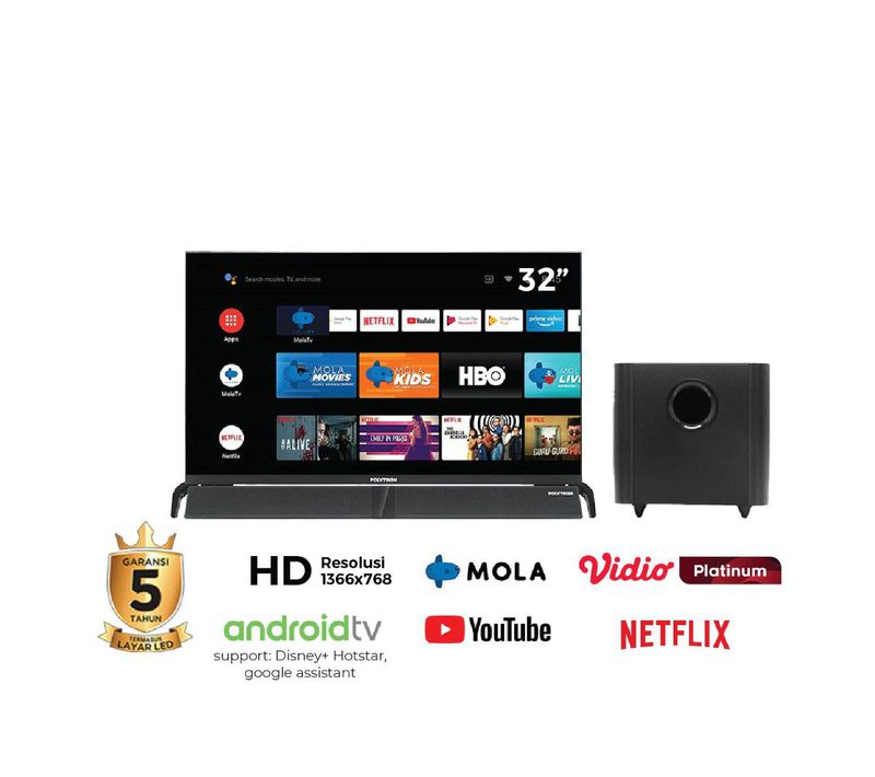 POLYTRON SMART CINEMAX SOUNDBAR PLD 32BAG9953