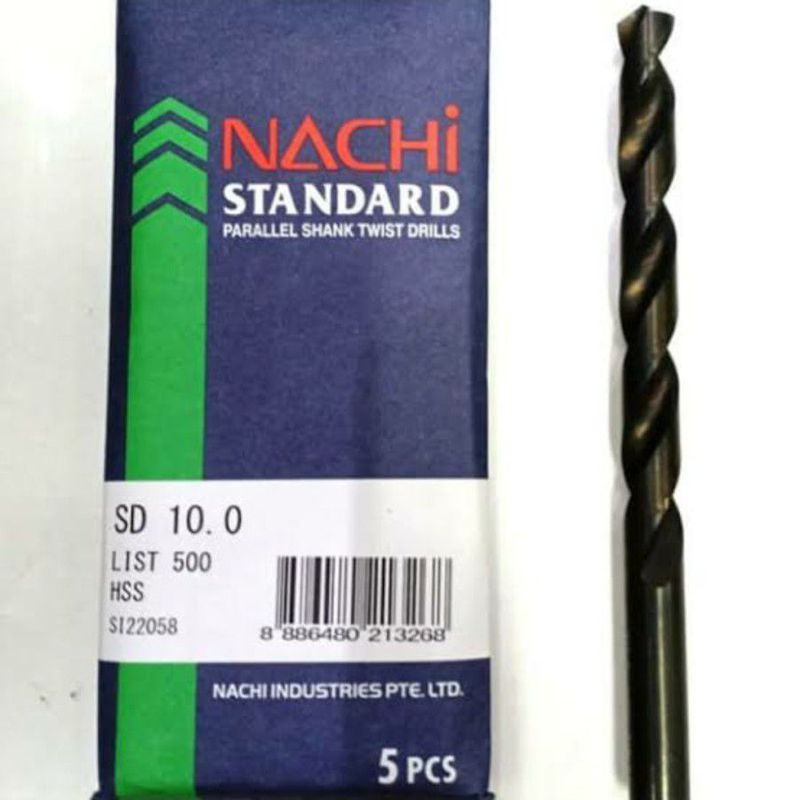 NACHI 10MM MATA BOR BESI HSS (ORI)