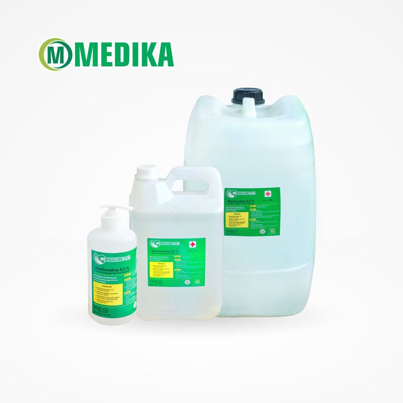 MEDIKACARE Chlorhexidine 0.5% (500ml,1liter,5liter,20liter) - 20liter
