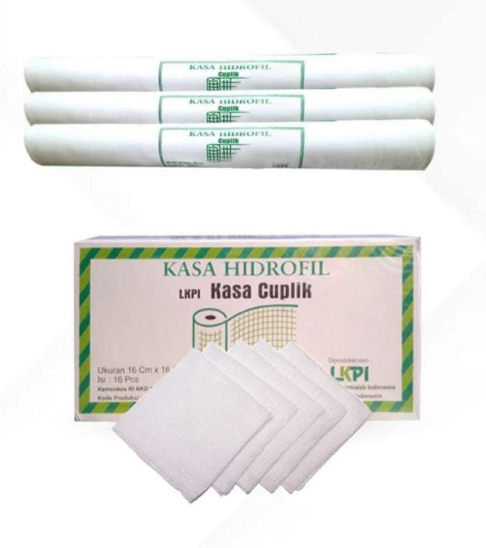 LKPI KASA CUPLIK KASA HIDROFIL - Cuplik 16x16