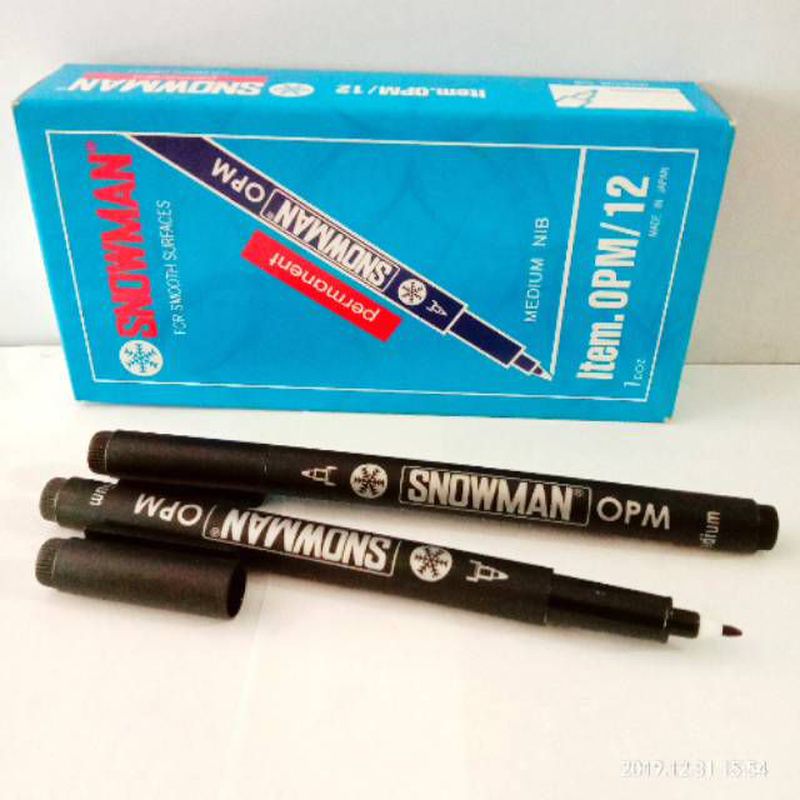 Spidol Snowman Permanen OPM-1
