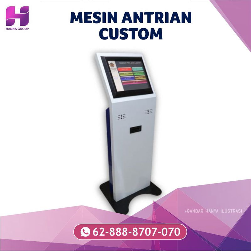 Mesin Antrian Custom