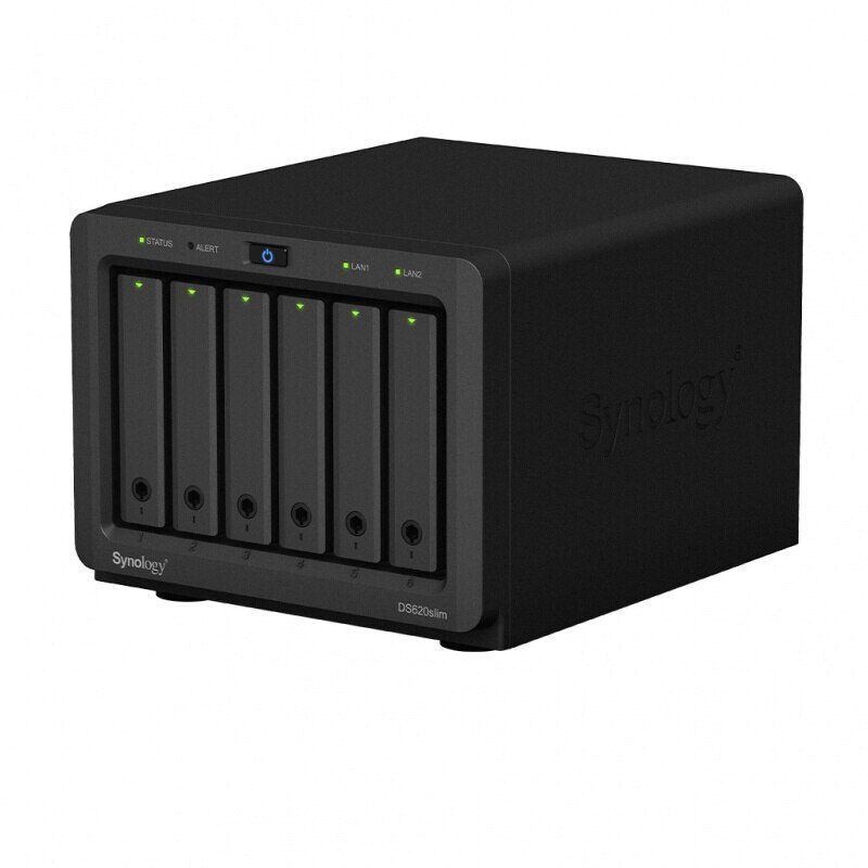 Synology Disk Station 6-bay 2.0 GHz 2GB RAM - 2,5" chasis