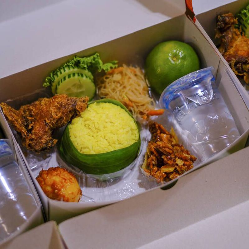 Nasi Box Paket A (Indi Catering)