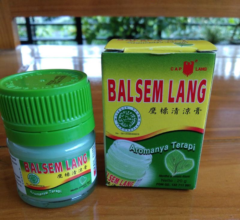 Balsem Cap Lang kemasan 20 gram
